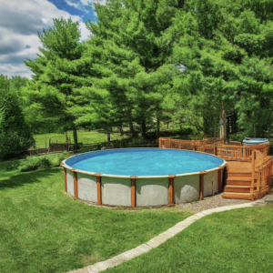 16 Diy Above Ground Pool Landscaping Ideas » ComfyIdeas.com