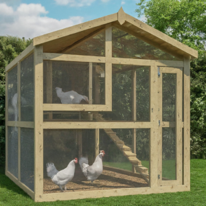 17 DIY Chicken Run Cheap Ideas » ComfyIdeas.com
