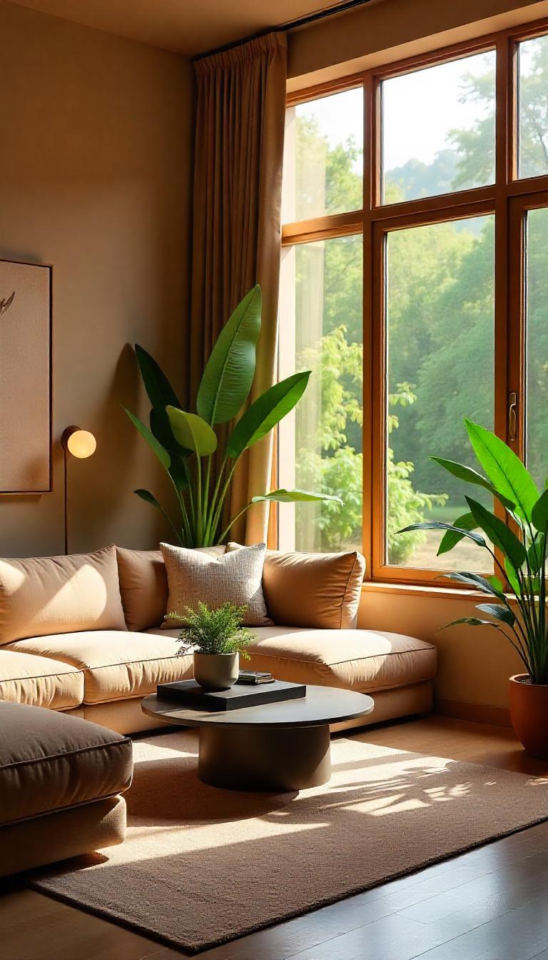 22 Earthy Modern Living Room Ideas » Comfy Ideas