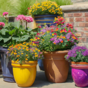 16 Potted Flowers for Patio Ideas » Comfy Ideas
