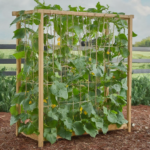 15 Best Cucumber Trellis Ideas » Comfy Ideas