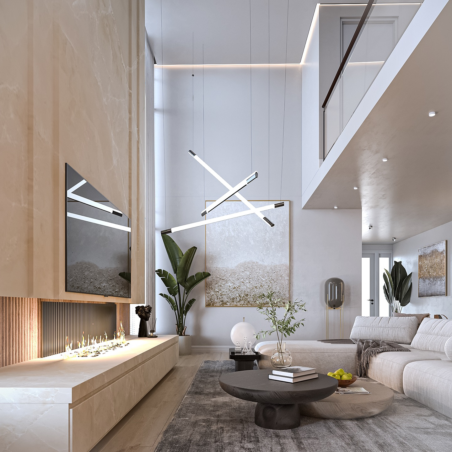 20 Breathtaking High Ceiling Living Room Ideas You’ll Want to Steal ...