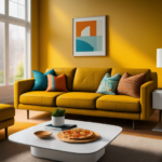 20 Yellow Living Room Ideas That Will Make Your Home Pop » Comfy Ideas