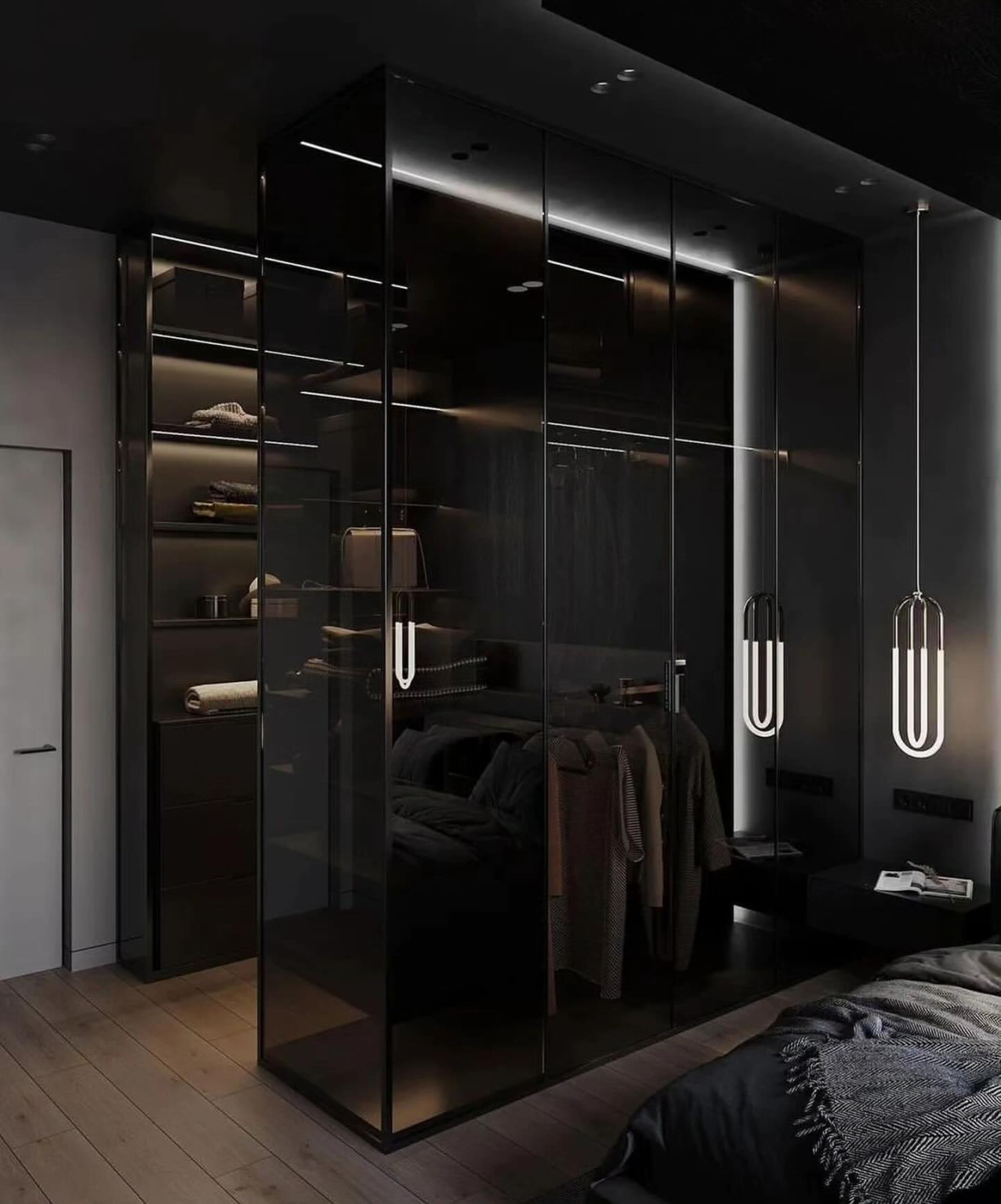 30 Dark Minimalist Bedroom Ideas Perfect to Implement » ComfyIdeas.com