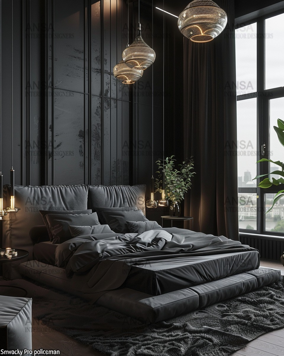 30 Dark Minimalist Bedroom Ideas Perfect to Implement » ComfyIdeas.com