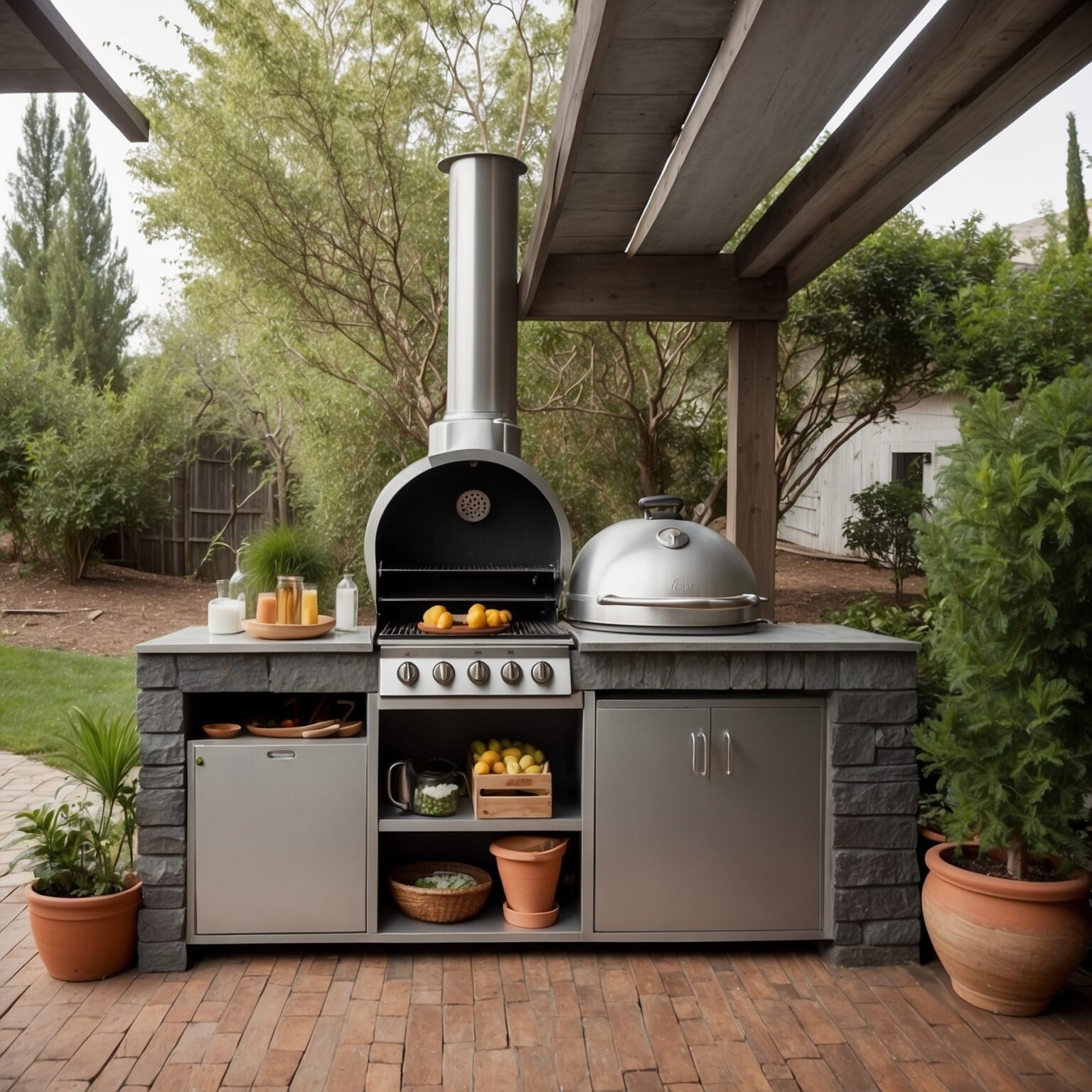 20 Simple Outdoor Kitchen Ideas to Try » Comfy Ideas