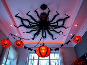 18 Halloween Ceiling Decor Ideas » Comfy Ideas