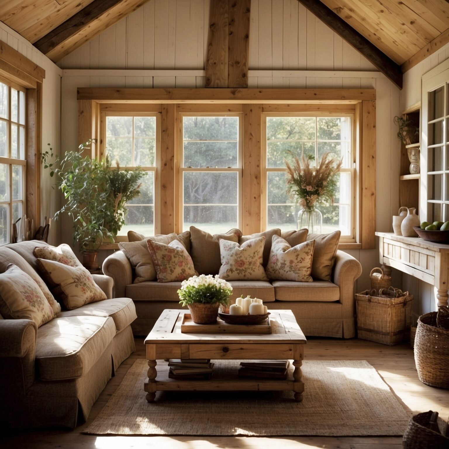 20 Country Living Room Decorating Ideas to Transform Your Space » Comfy ...