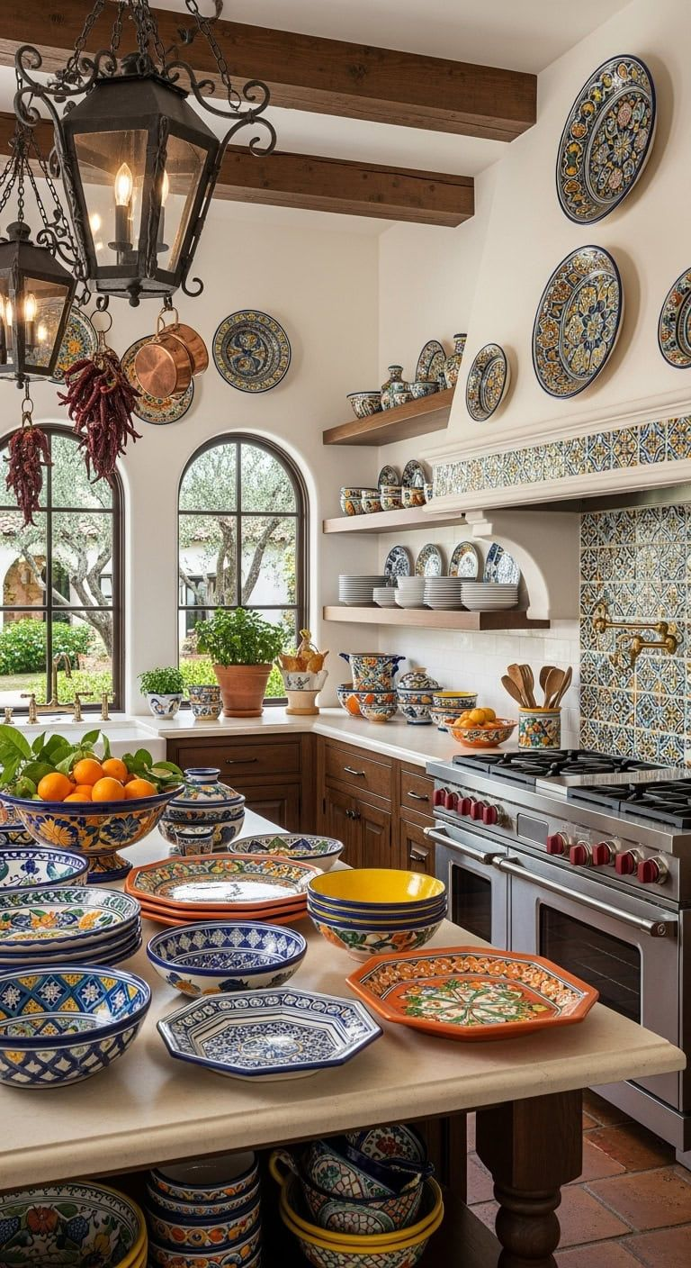 20 Stunning Spanish Mediterranean Kitchen Ideas to Transform Your Space ...