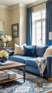 25 Stunning Blue and Cream Living Room Ideas to Transform Your Space ...