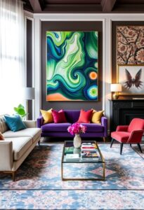 30 Stunning and Colorful Living Room Ideas You Haven't Seen Before ...