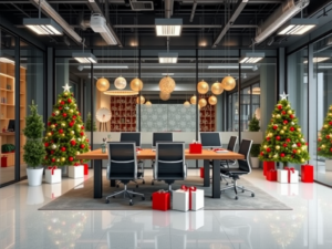 18 Office Christmas Decorations Ideas » ComfyIdeas.com