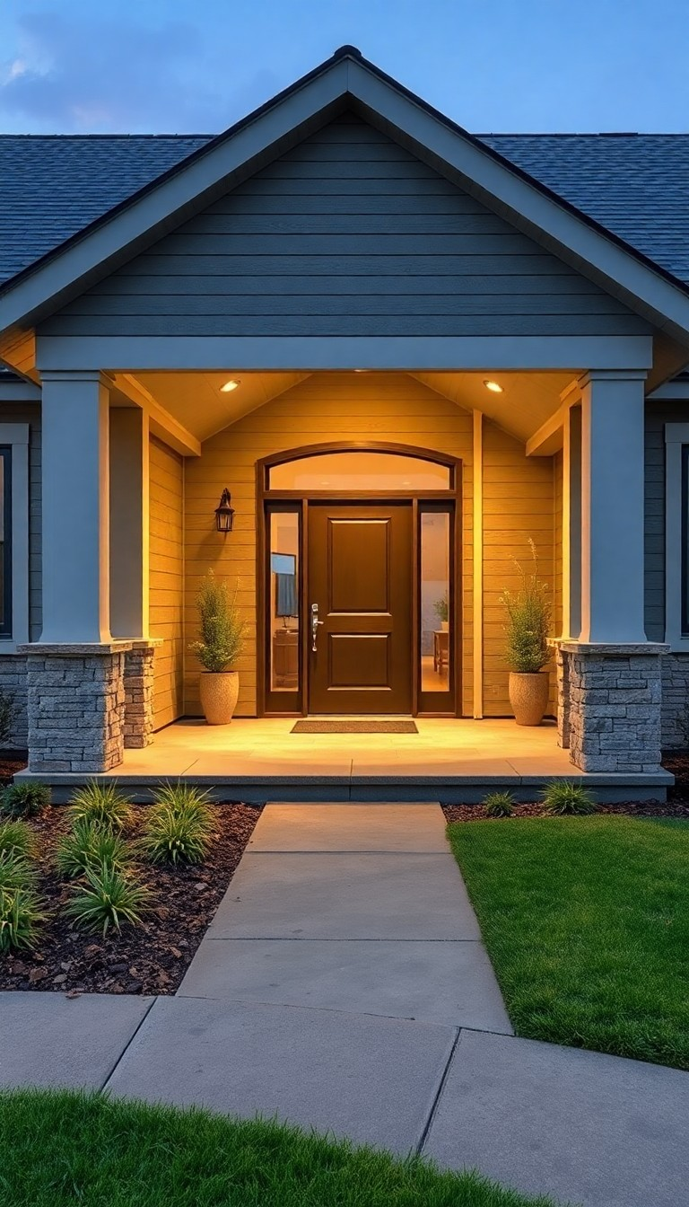 29 Front Of House Landscape Ideas » Comfy Ideas