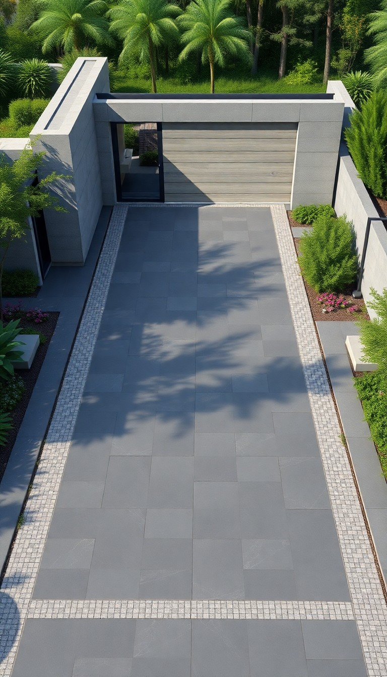 24 Modern Driveway Ideas » Comfy Ideas