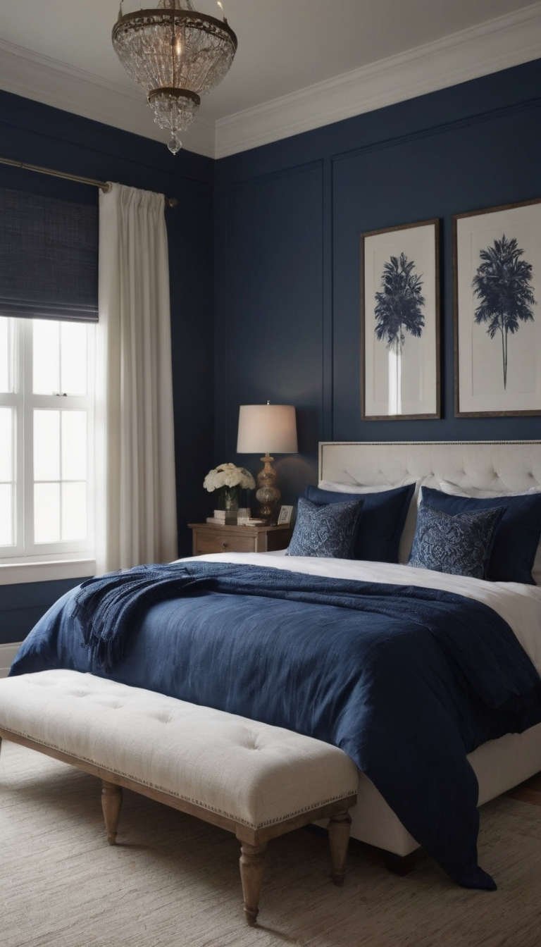 Is Navy Blue a Good Colour for a Bedroom? Discover Its Calming Benefits