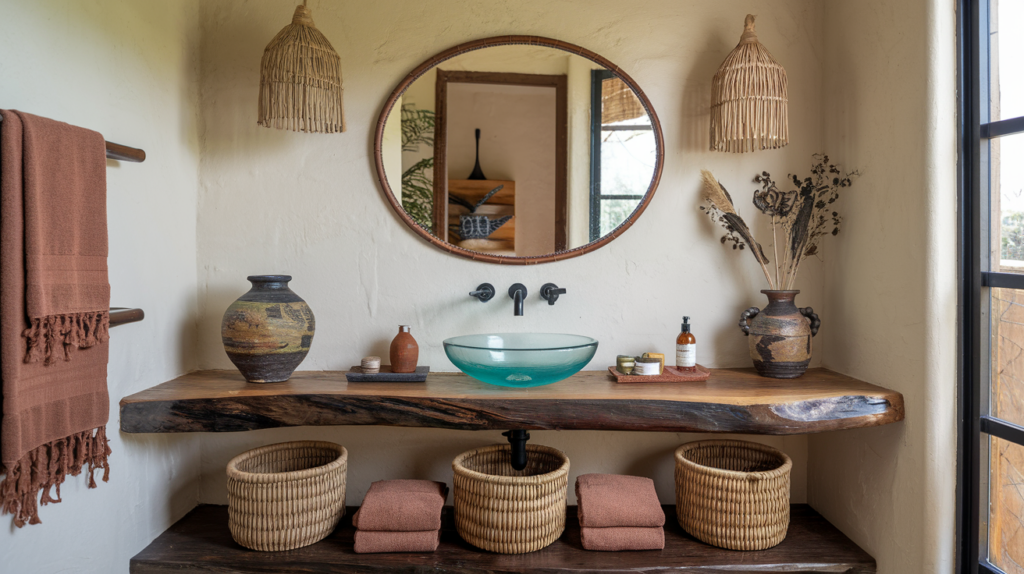 19 Boho-Style Bathroom Decor Ideas to Copy » Comfy Ideas
