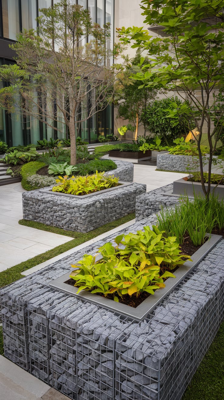 22 Gabion Garden Ideas: Transform Your Outdoor Space with Style » Comfy ...