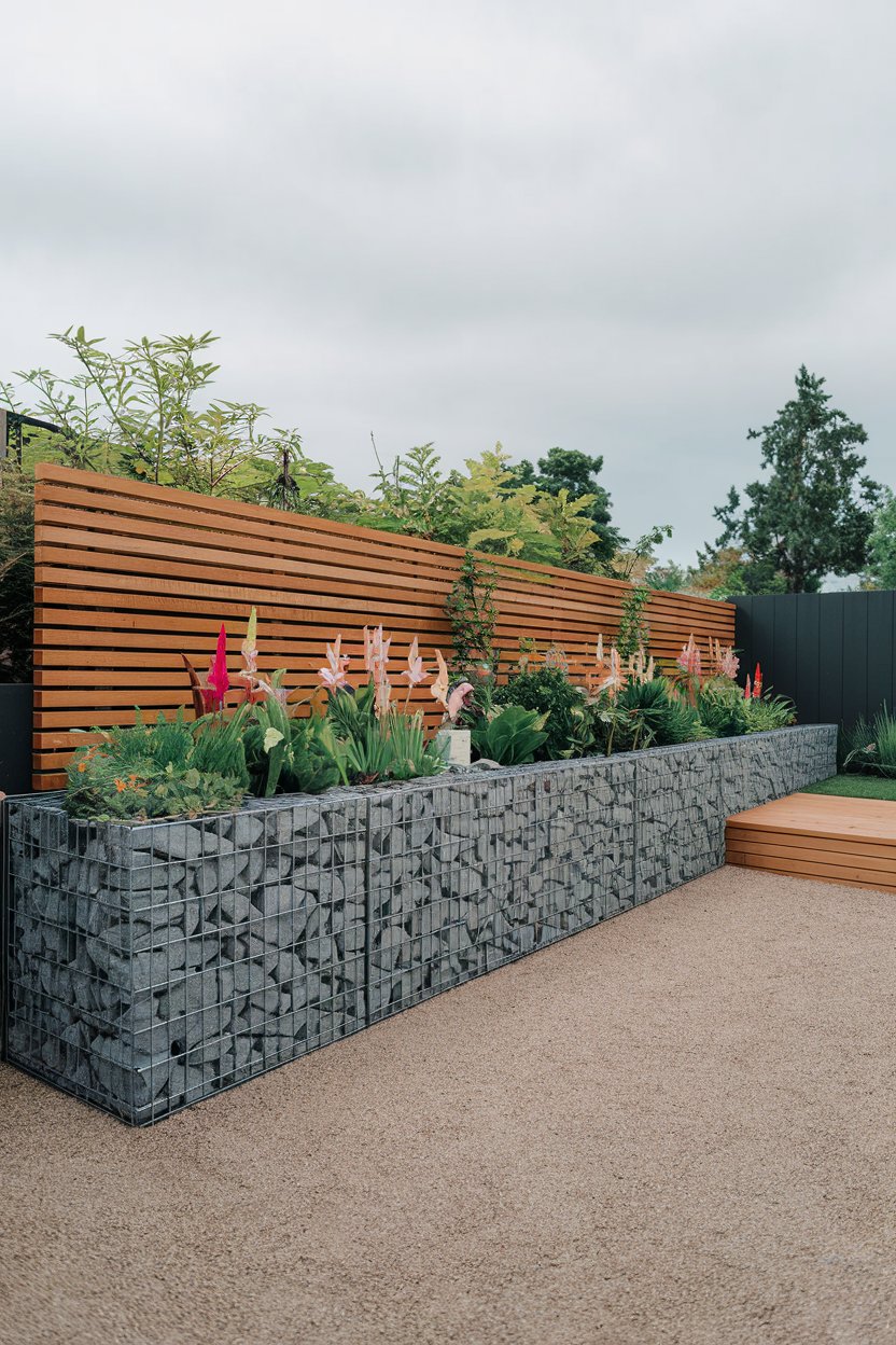 22 Gabion Garden Ideas: Transform Your Outdoor Space with Style ...
