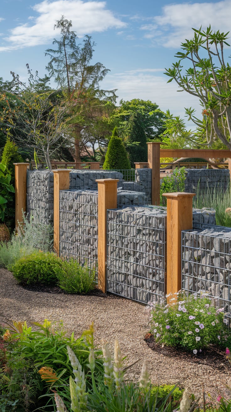 22 Gabion Garden Ideas: Transform Your Outdoor Space with Style ...