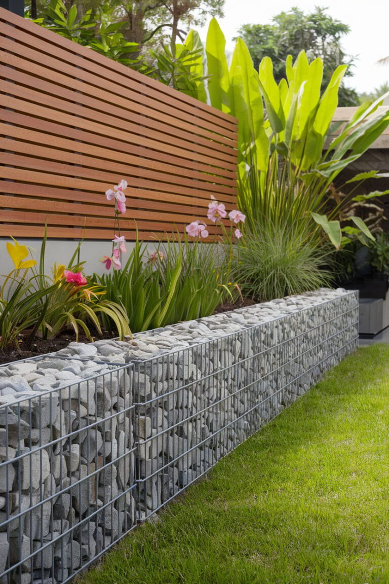 22 Gabion Garden Ideas: Transform Your Outdoor Space with Style ...