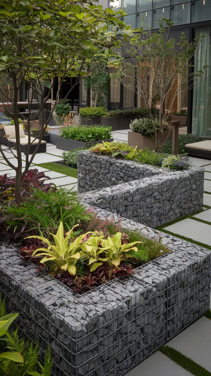 22 Gabion Garden Ideas: Transform Your Outdoor Space with Style ...