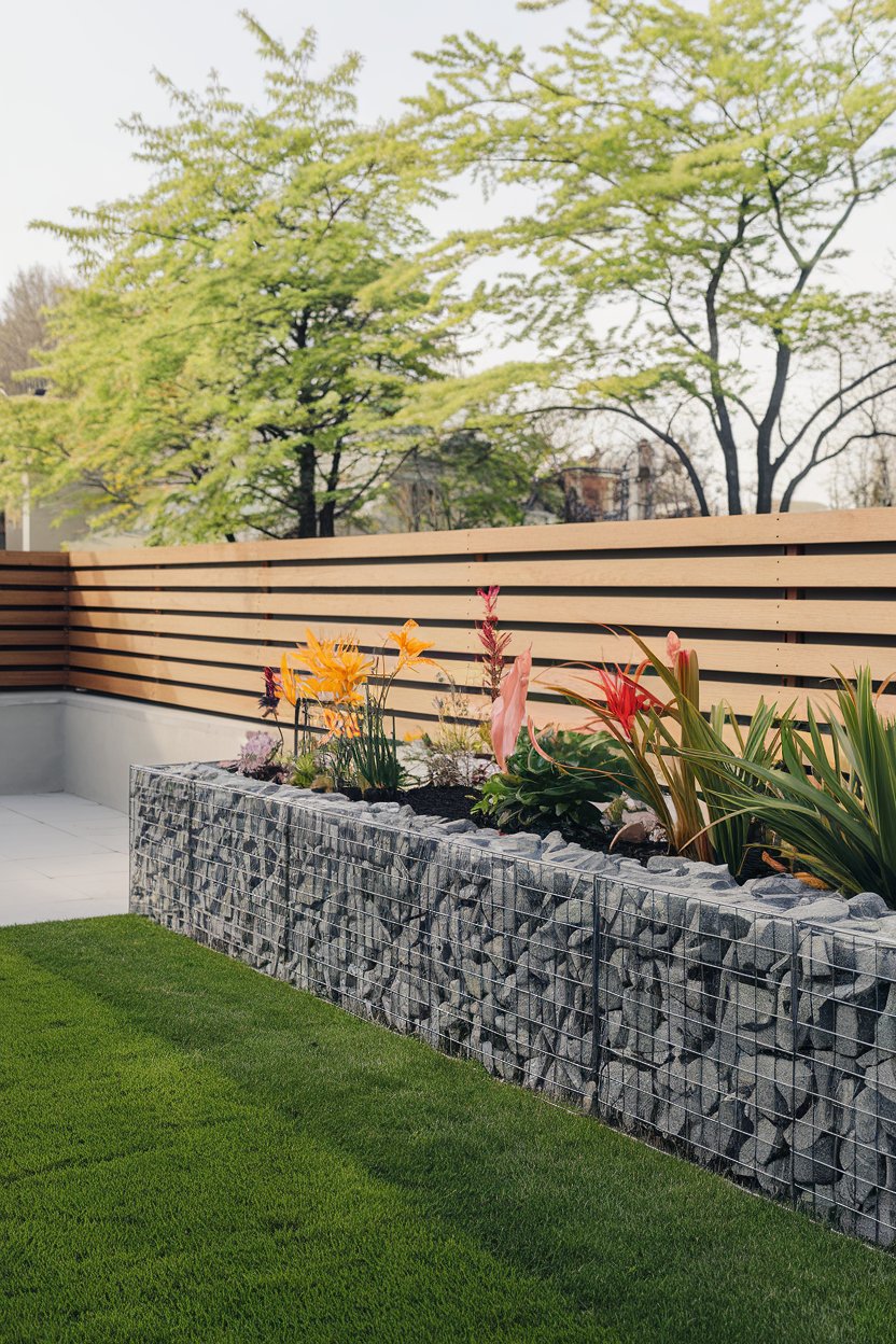 22 Gabion Garden Ideas: Transform Your Outdoor Space with Style ...