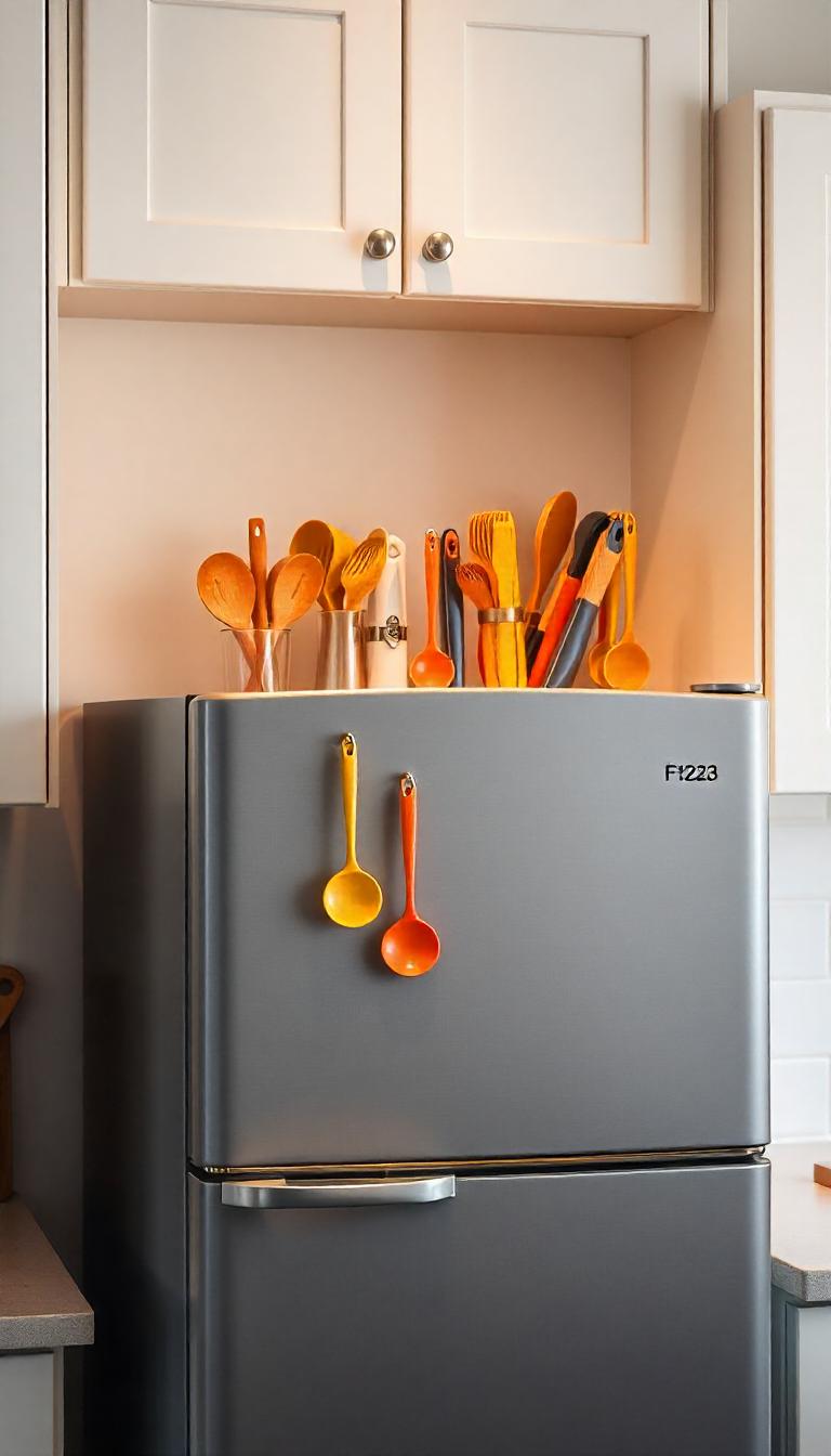 25 Top of the Fridge Decor Ideas: Add Style to Your Kitchen » Comfy Ideas