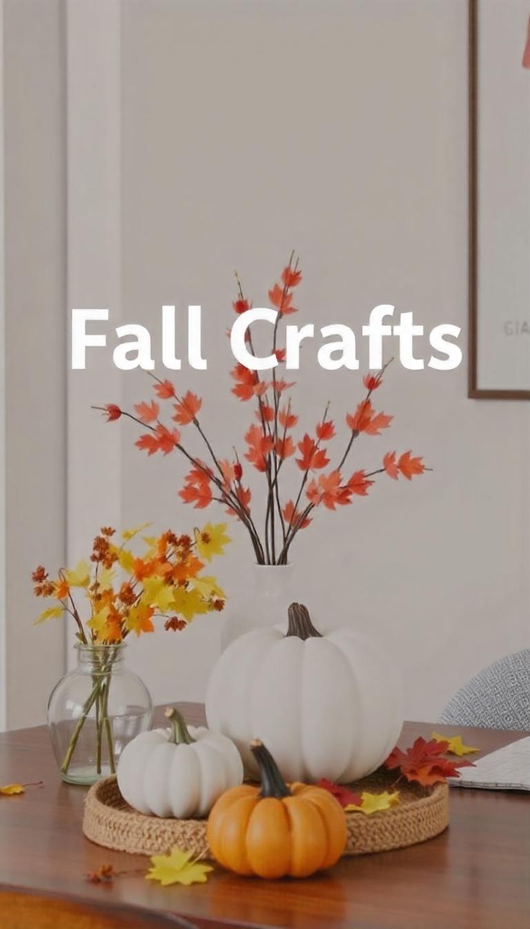 27 Simple and Fun DIY Fall Crafts: Ideas for Decorating Your Home ...