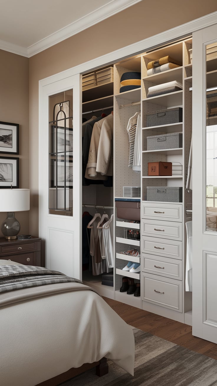 30 Closet Ideas for Small Spaces: Maximize Your Storage Potential ...