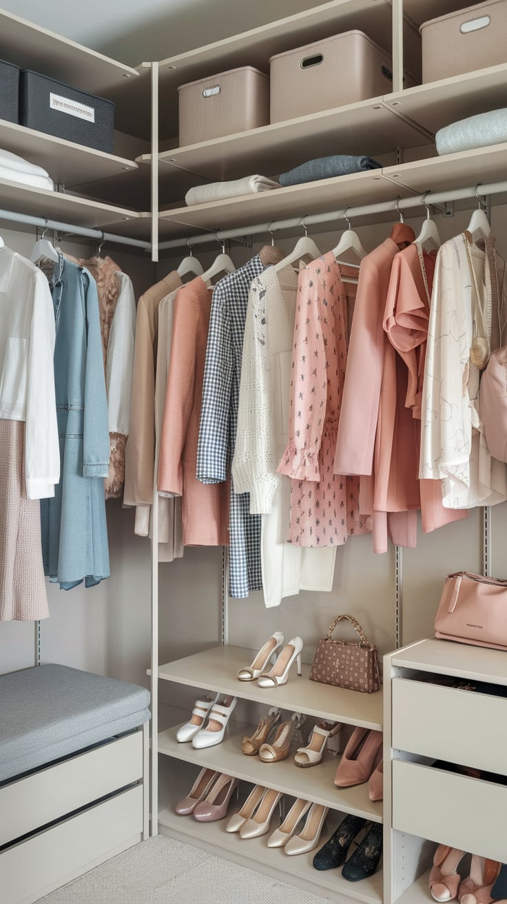 30 Closet Ideas for Small Spaces: Maximize Your Storage Potential ...
