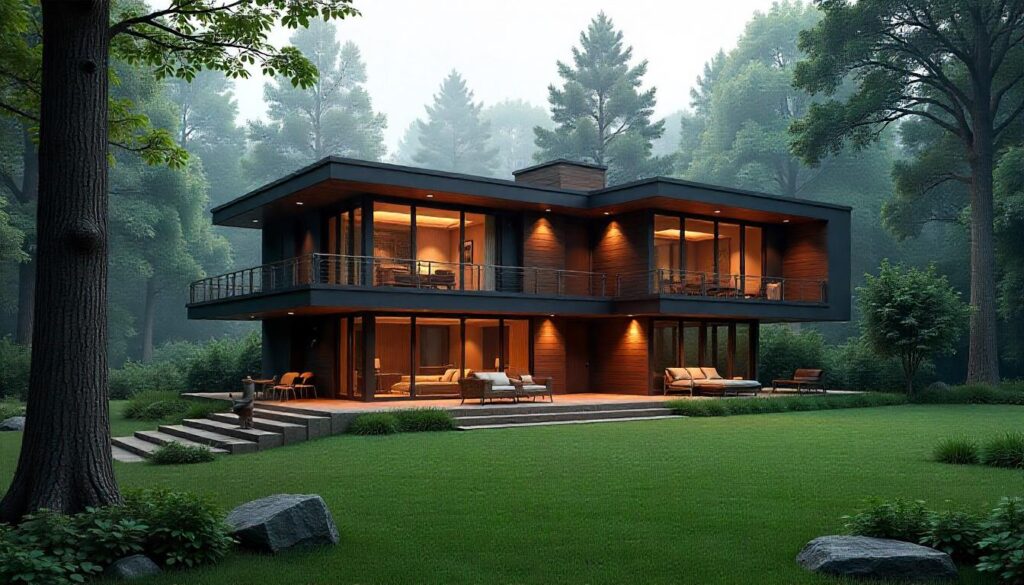 30 Forest House Ideas: Inspiration for Your Dream Home in the Woods ...