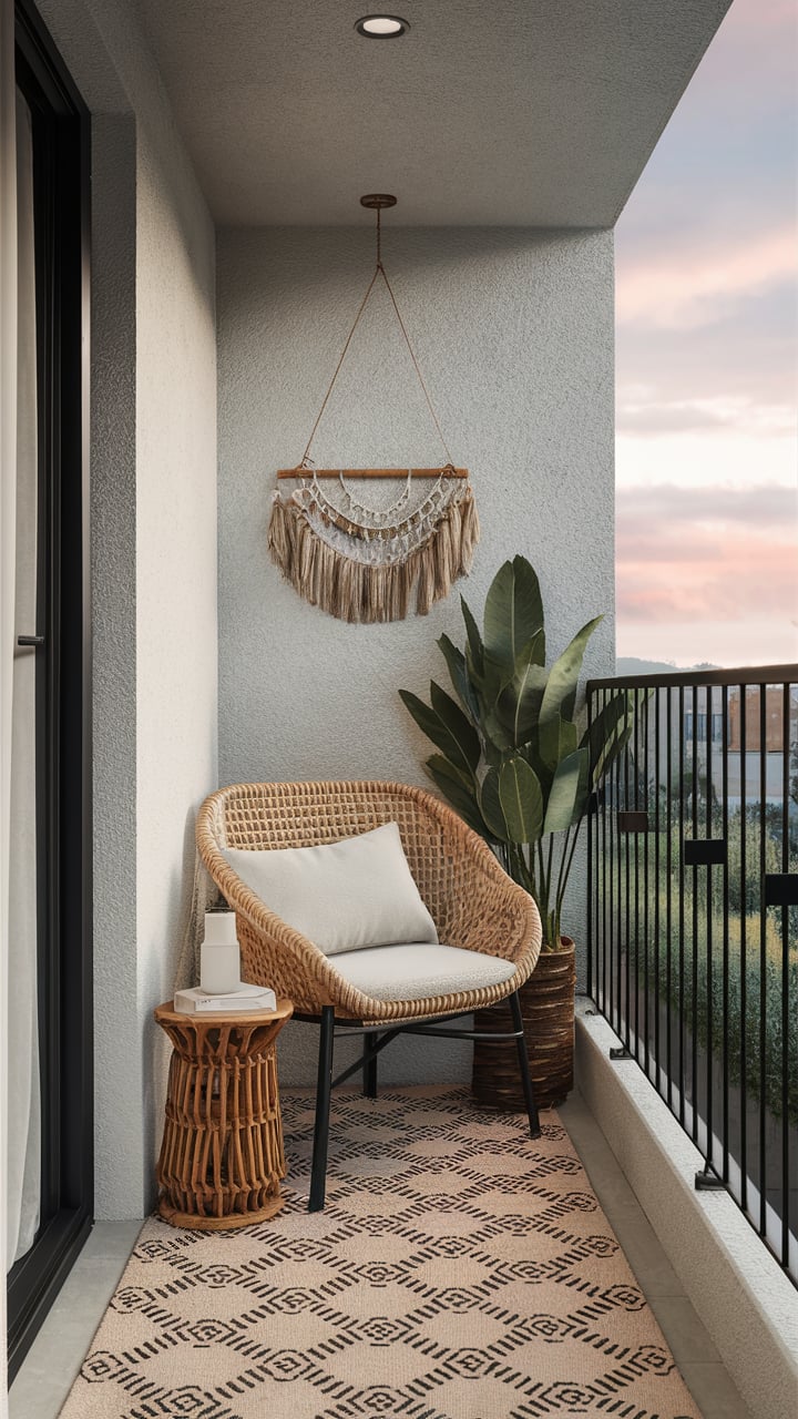 40 Boho Chic Balcony Decor Ideas: Transform Your Outdoor Space » Comfy ...