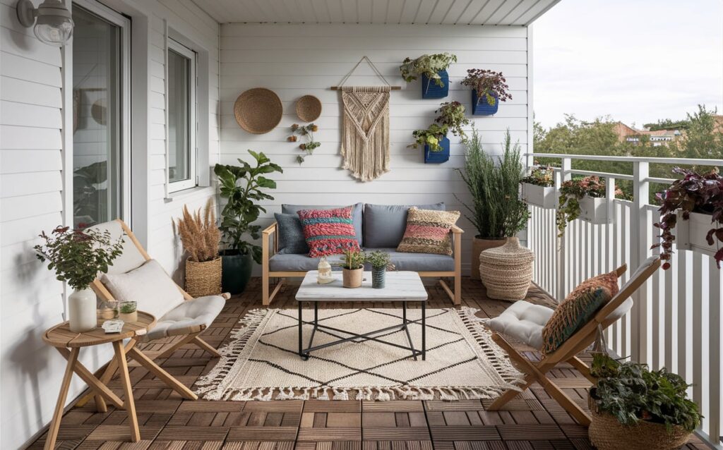 40 Boho Chic Balcony Decor Ideas: Transform Your Outdoor Space ...