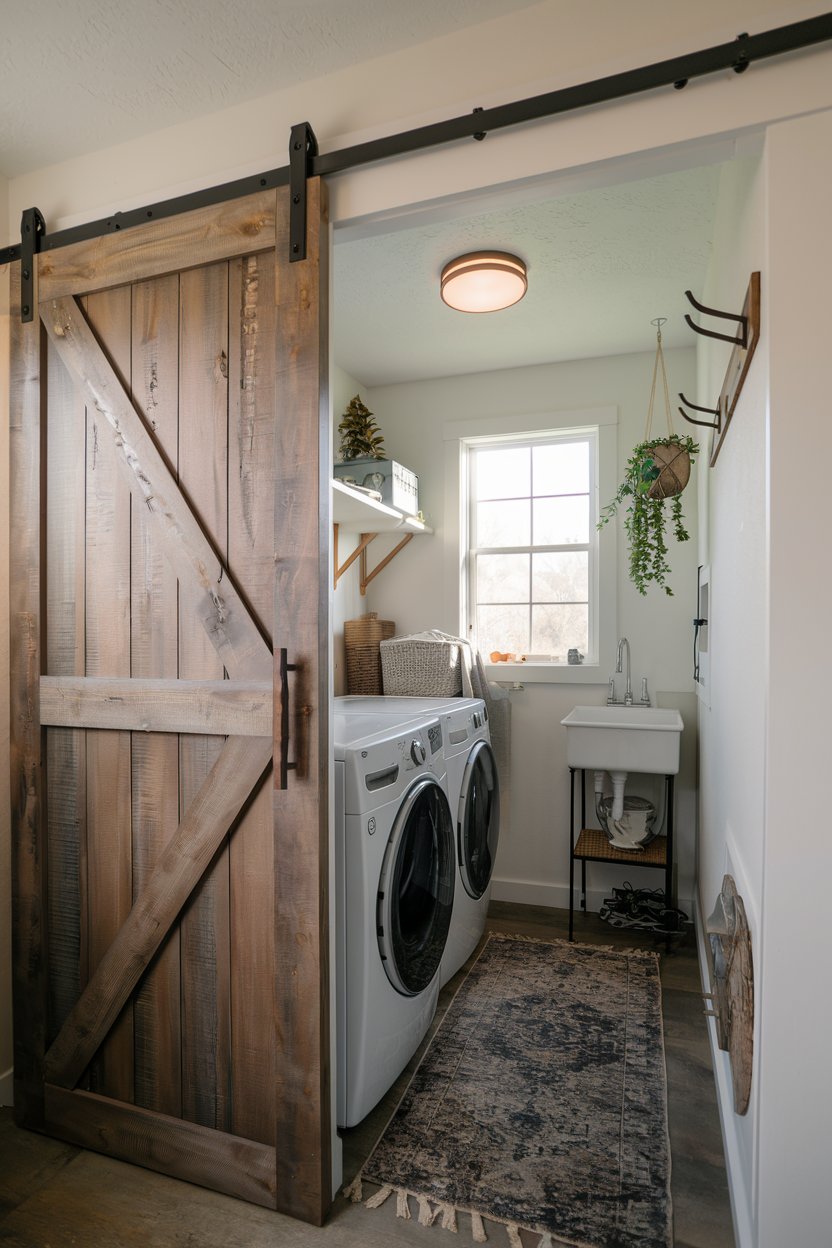 36 Rustic Laundry Room Ideas: Cozy and Charming Spaces to Wash Clothes ...