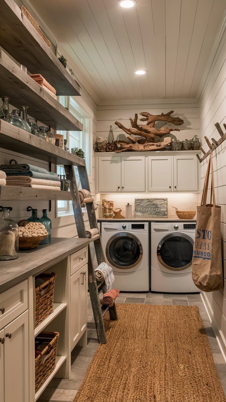 36 Rustic Laundry Room Ideas: Cozy and Charming Spaces to Wash Clothes ...