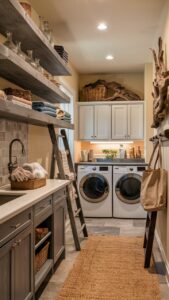 36 Rustic Laundry Room Ideas: Cozy and Charming Spaces to Wash Clothes ...