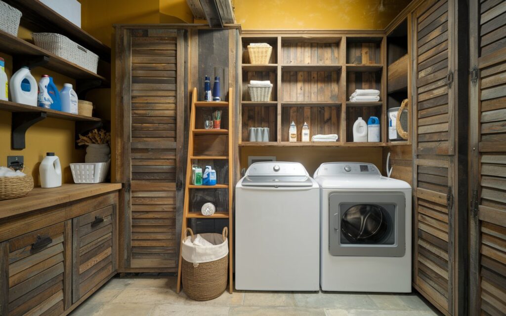 36 Rustic Laundry Room Ideas: Cozy and Charming Spaces to Wash Clothes ...