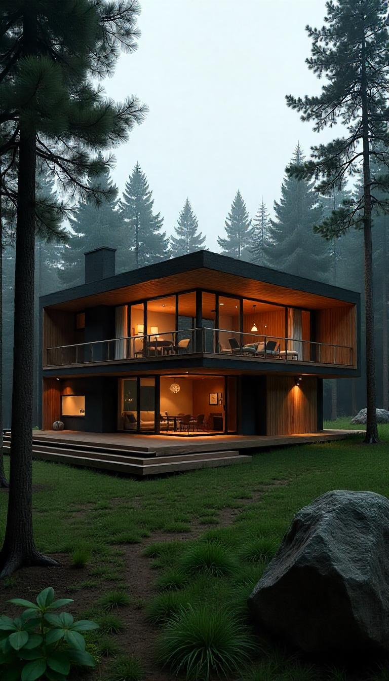 30 Forest House Ideas: Inspiration for Your Dream Home in the Woods ...