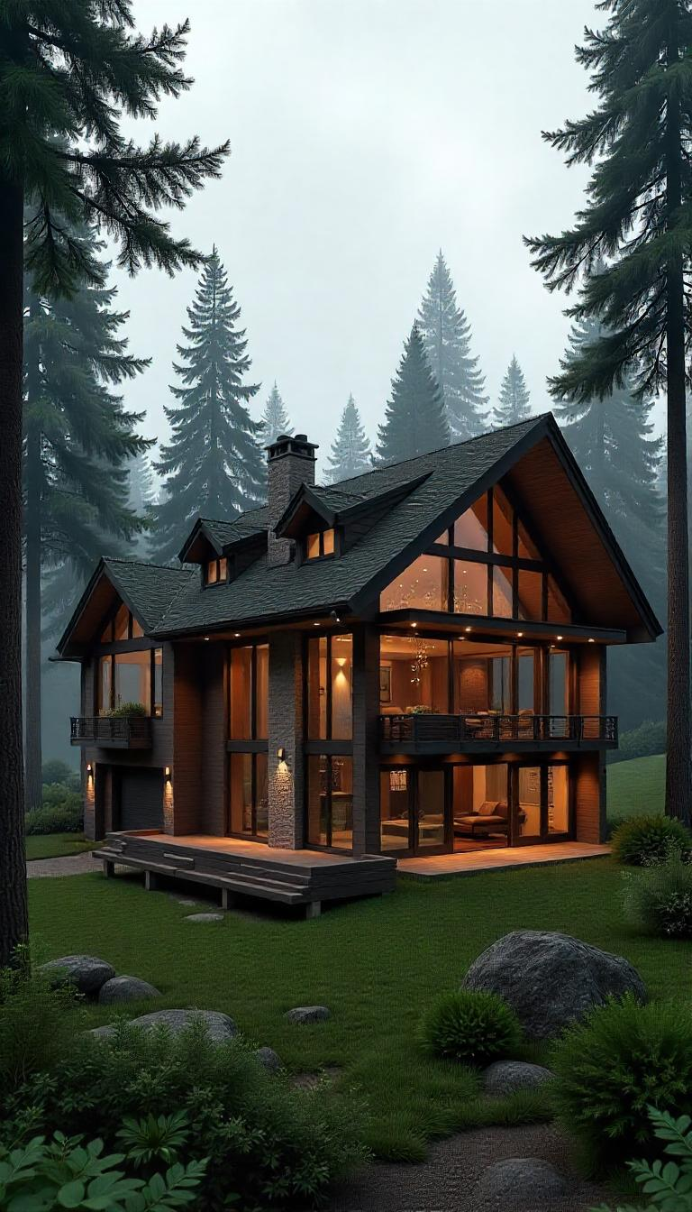 30 Forest House Ideas: Inspiration for Your Dream Home in the Woods ...