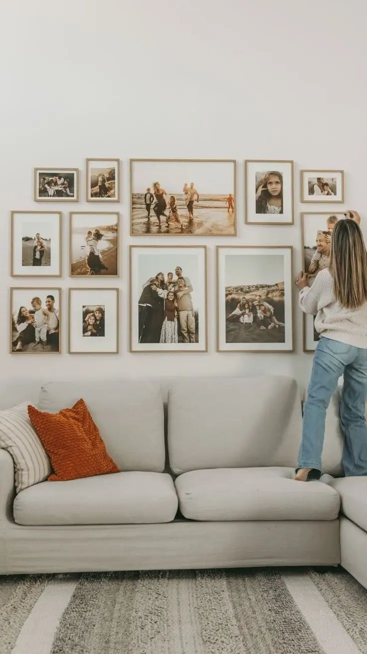 25 Large Blank Wall Ideas for Living Rooms That Instantly Elevate Your ...
