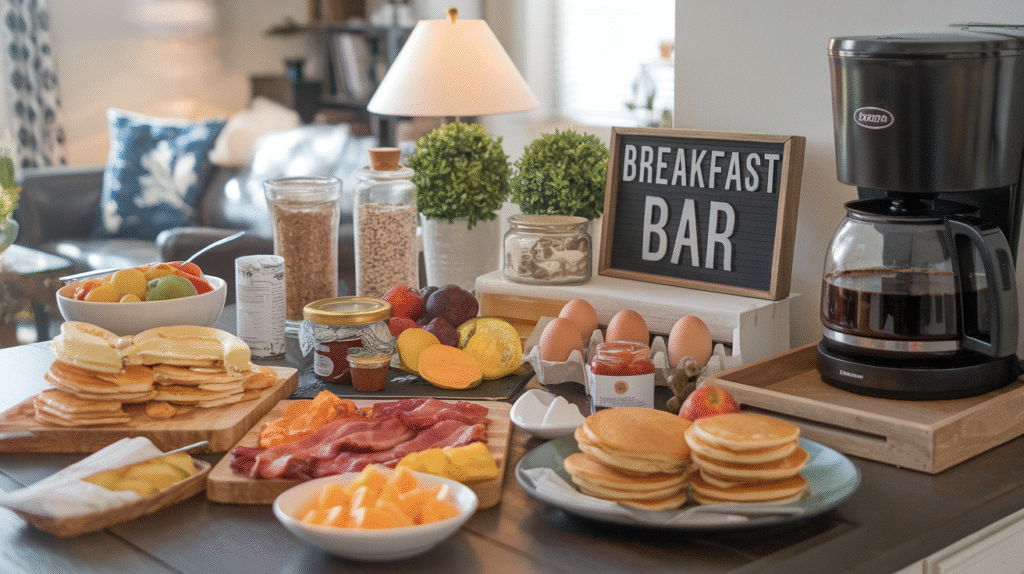 26 DIY Breakfast Bar Ideas That’ll Make You Actually Look Forward to ...
