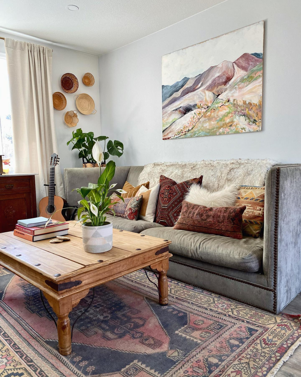 24 Western Boho Living Room Ideas » ComfyIdeas.com